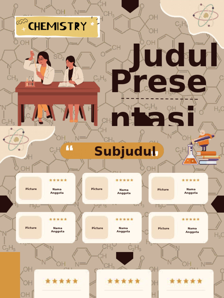 Template Kimia Powerpoint | PDF