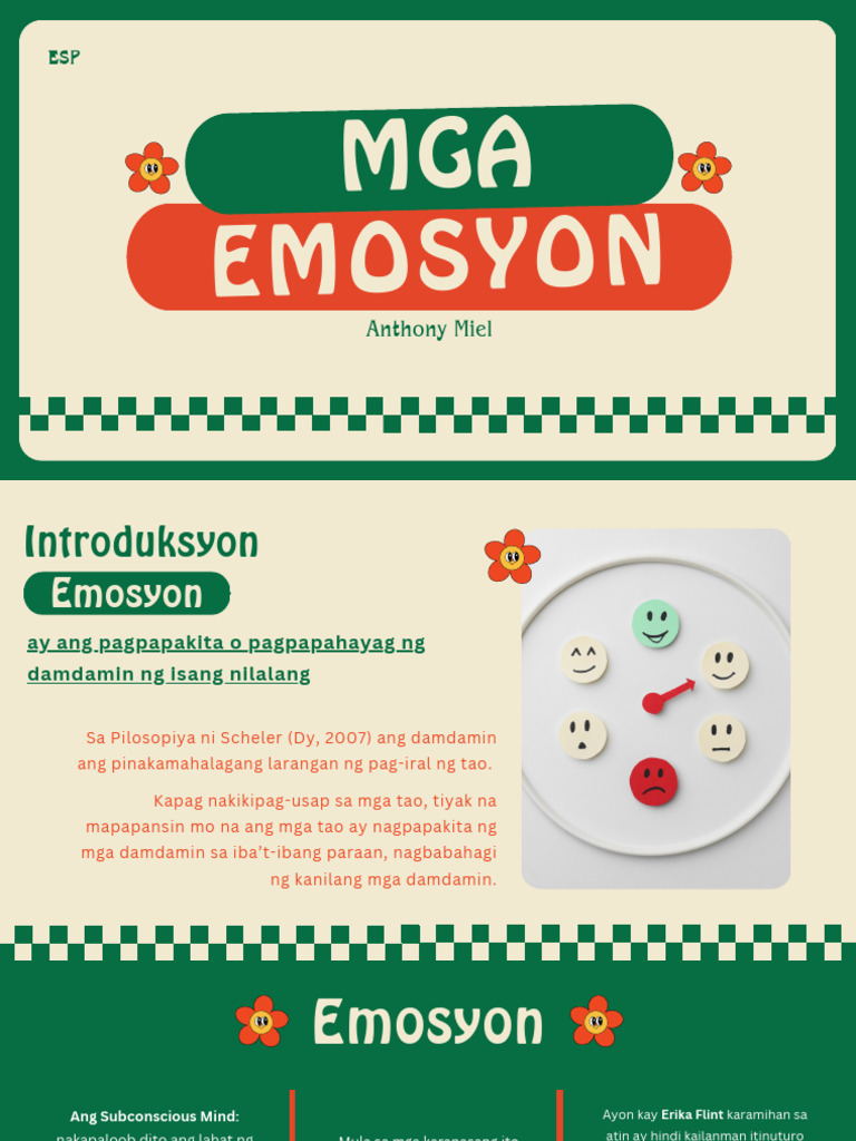 Mga Emosyon Miel | PDF