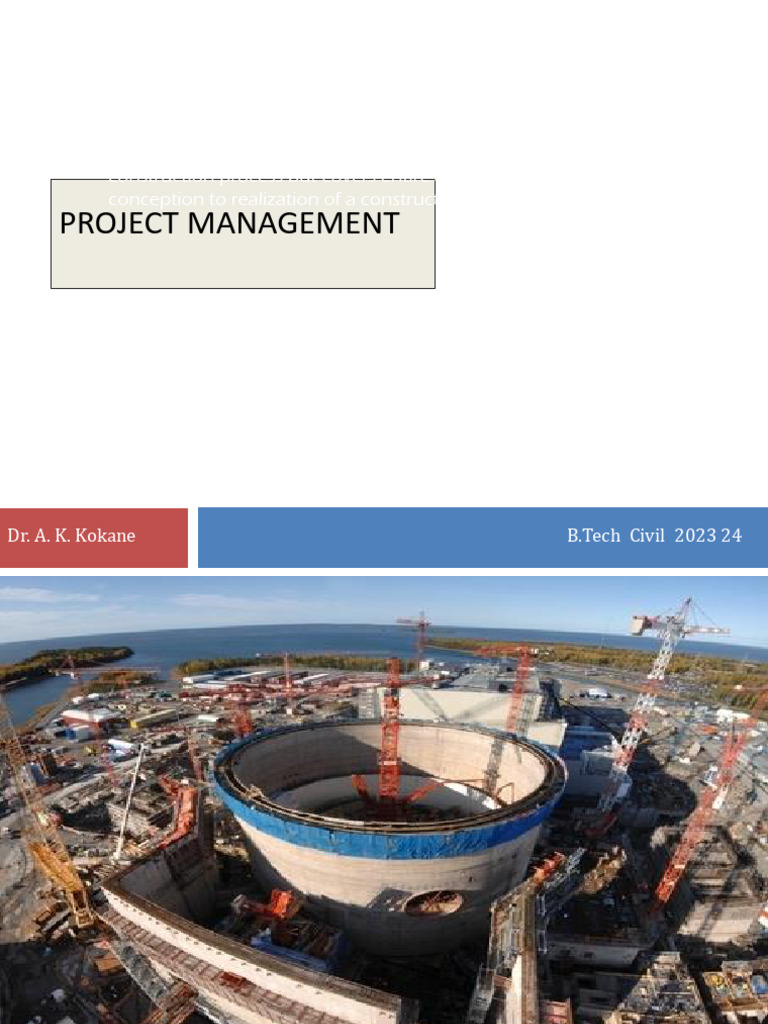 01 Ch 1 and 2 CPM | PDF | Project Management | Economies