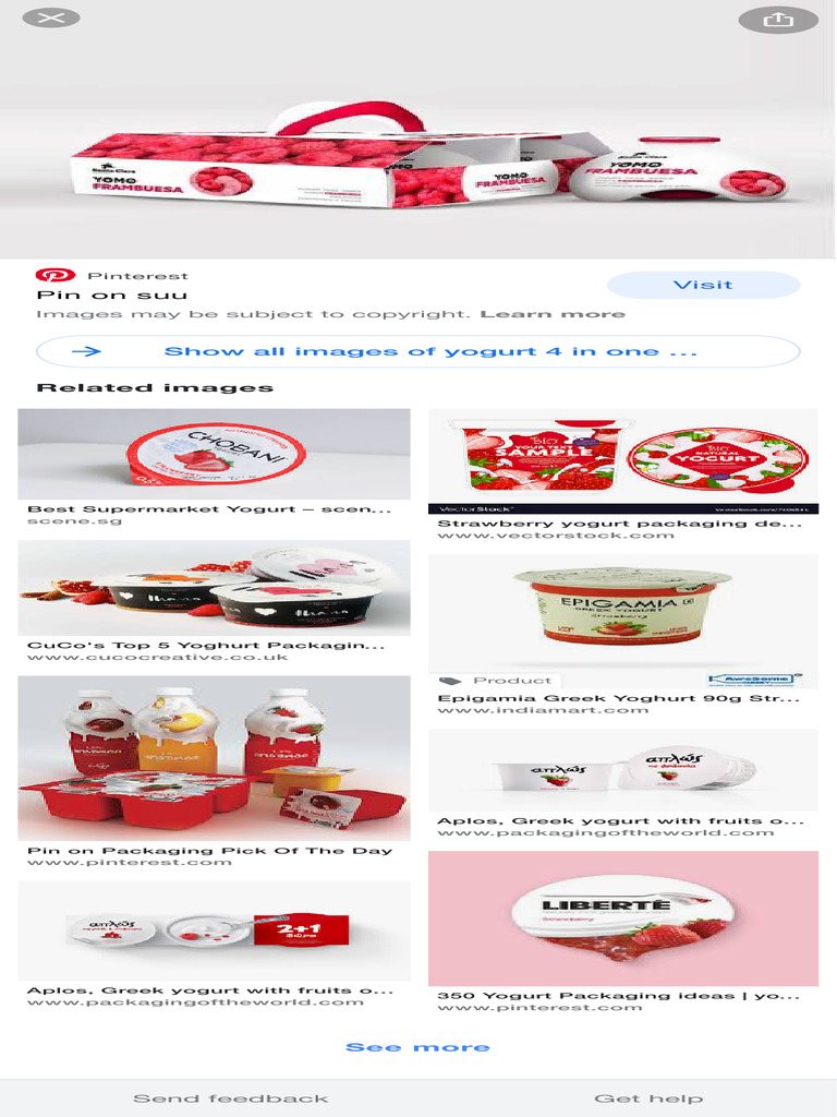 Yoghurts 4 in One Pack Designs - Google Search | PDF | Yogurt ...