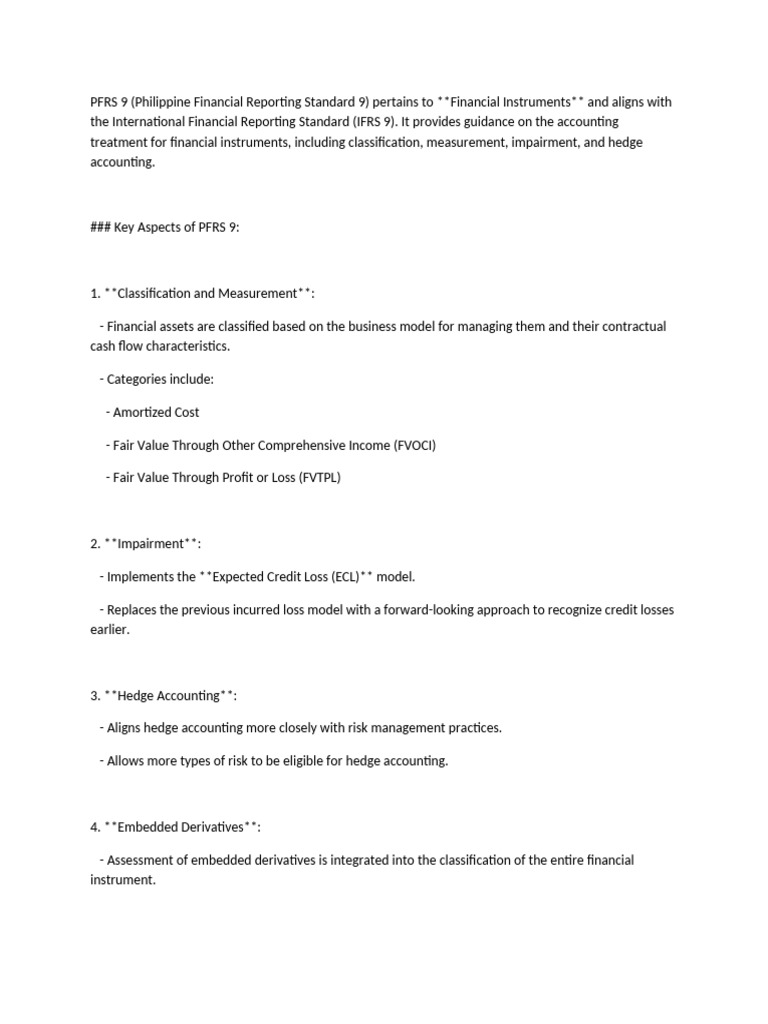 PFRS 9 (Philipp-WPS Office | PDF