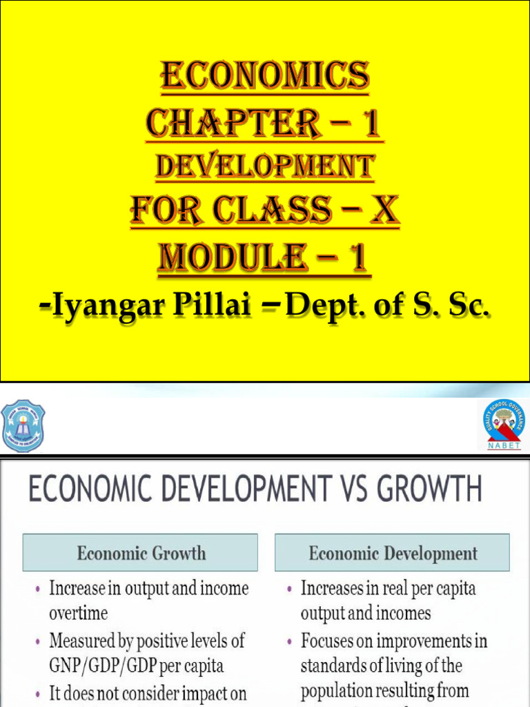 Chapter-1 Development PPT Complete | PDF | Developing Country | Groundwater