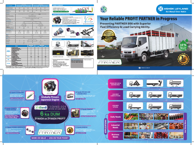 Job No 7750_BS6 Partner_10 & 14ft_Themed Brochures_A4_Horizontal_V20 English_Final_V2 | PDF ...