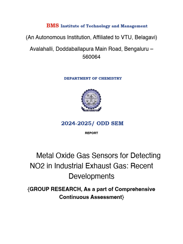 CCA Project Group No 11 | PDF | Carbon Nanotube | Zinc Oxide
