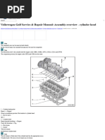 Cylinder Head Assembly Guide | PDF | Manufactured Goods | Vehicle Parts