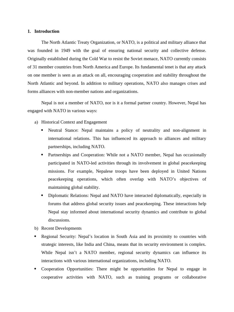 GRP | PDF | Nato | Peacekeeping