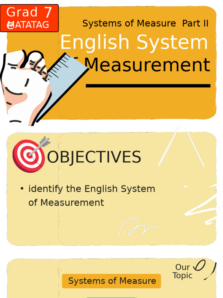 English System of Measurement Overview | PDF | Gallon | Metrology