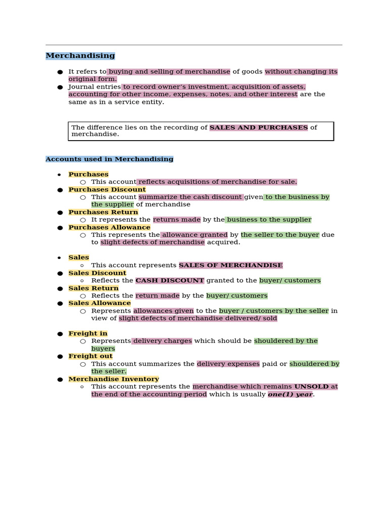 FABM 2 (Reviewer) | PDF | Debits And Credits | Business