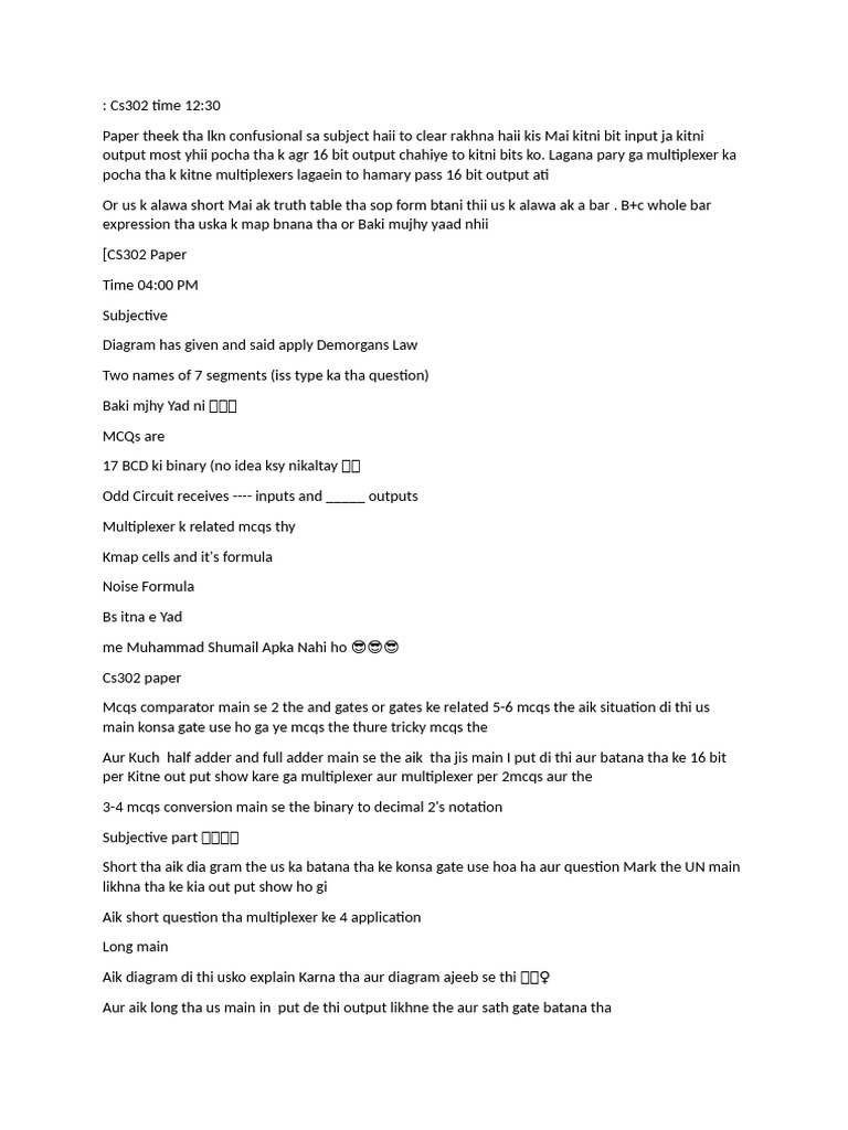 cs302 Current Midterm Spring 2025 | PDF
