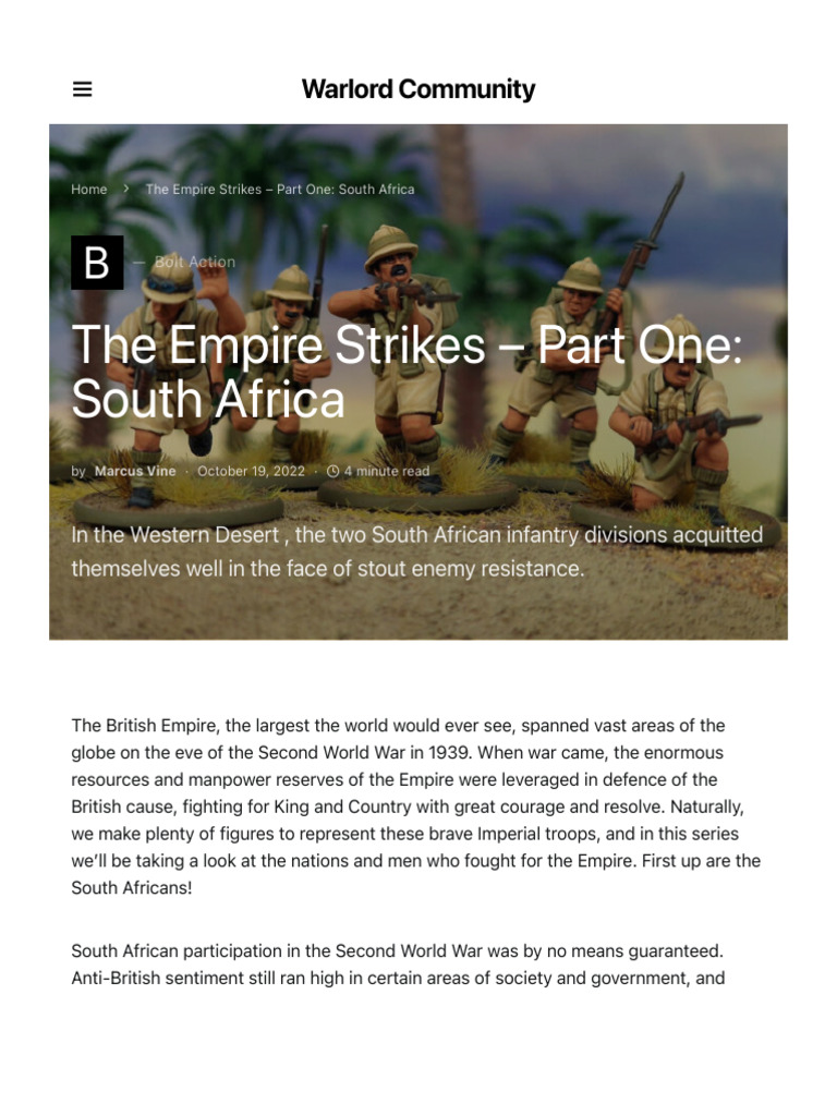 South Africa's WWII Role | PDF | British Empire | Commonwealth Of Nations