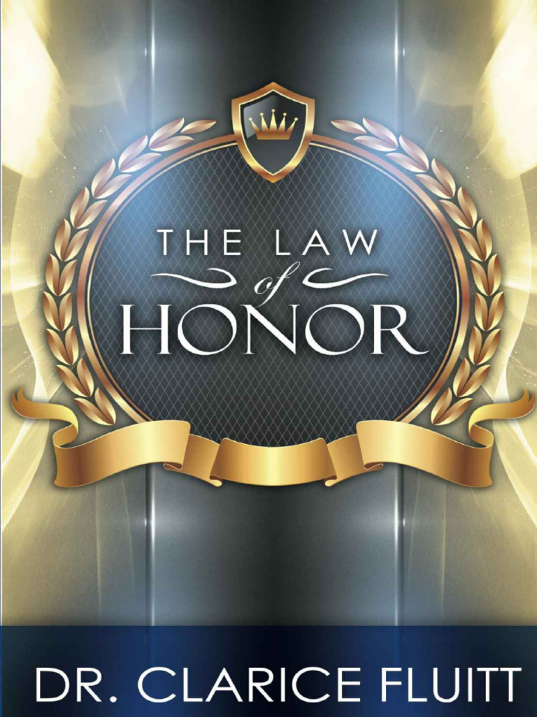The Law of Honor by Clarice Fluitt Fluitt, Clarice Z Lib Org | PDF ...
