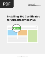 Adaudit Plus SSL Configuration | PDF | Public Key Certificate | Transport Layer Security