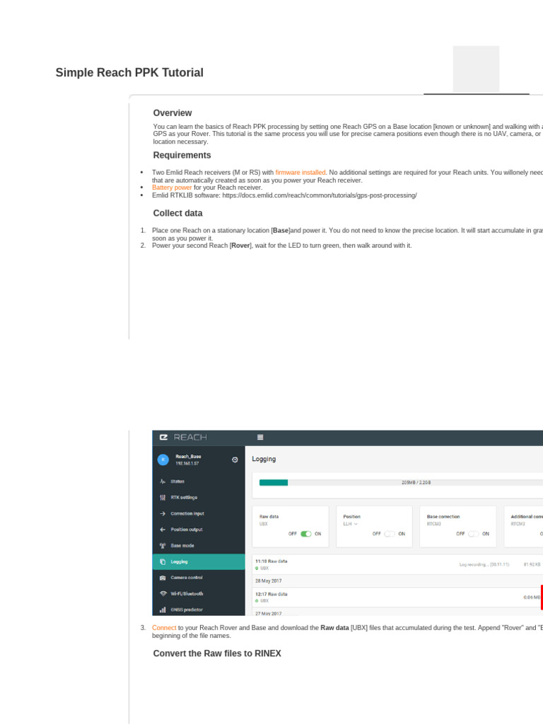 Simple Reach PPK Tutorial | PDF | Computer File | System Software