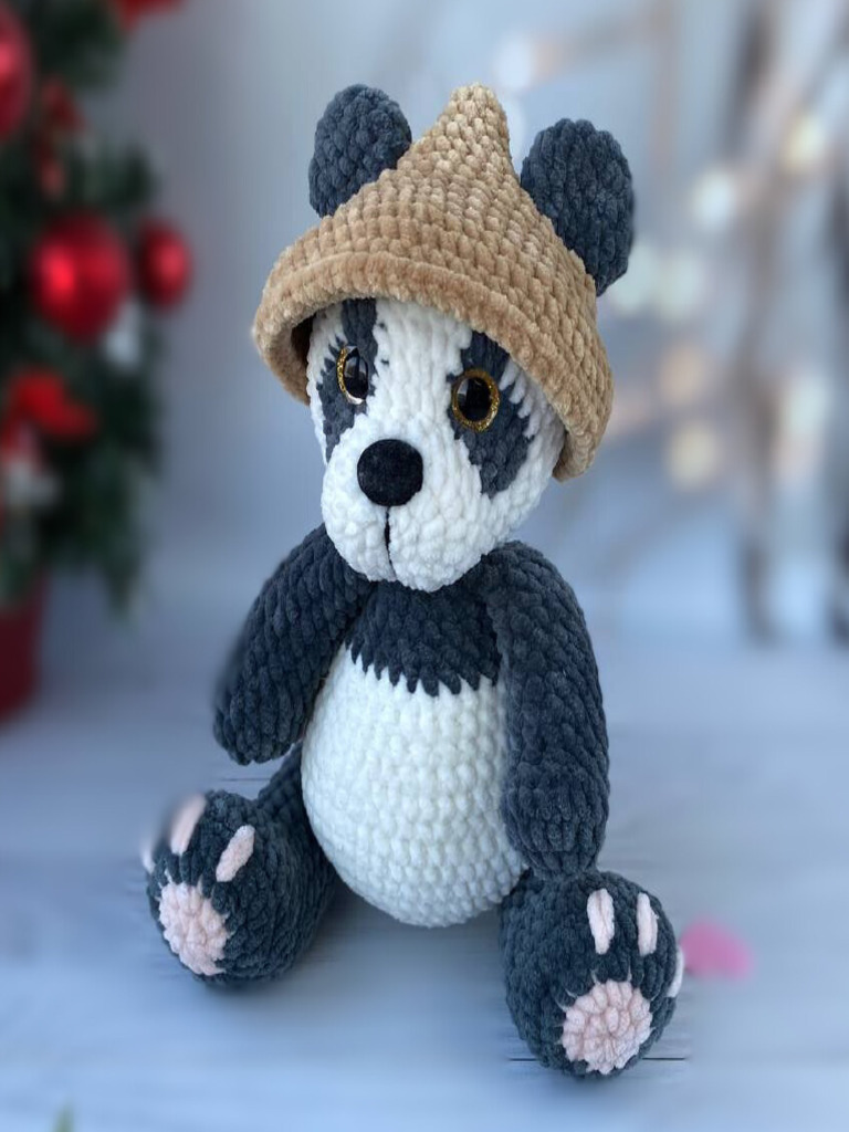 Free Panda Crochet Pattern Tutorial | PDF | Crochet | Handicrafts