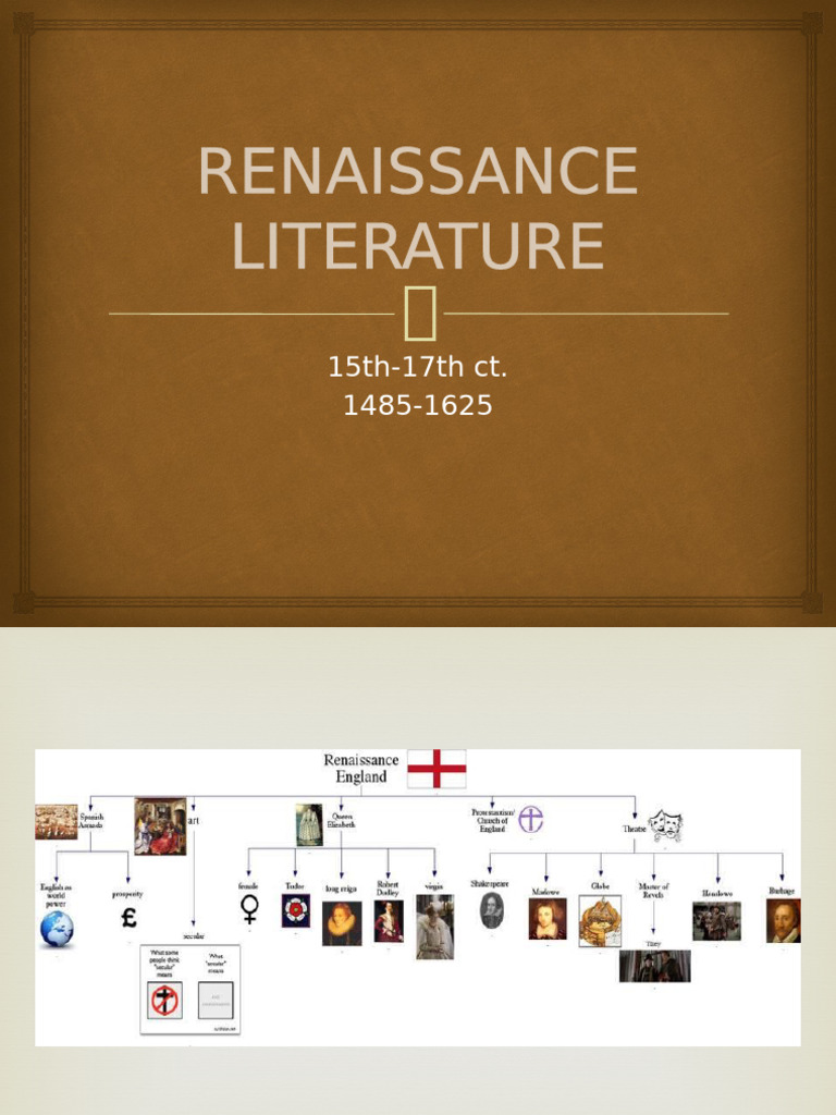 Overview of Renaissance Literature | PDF | Poetry | Sonnets