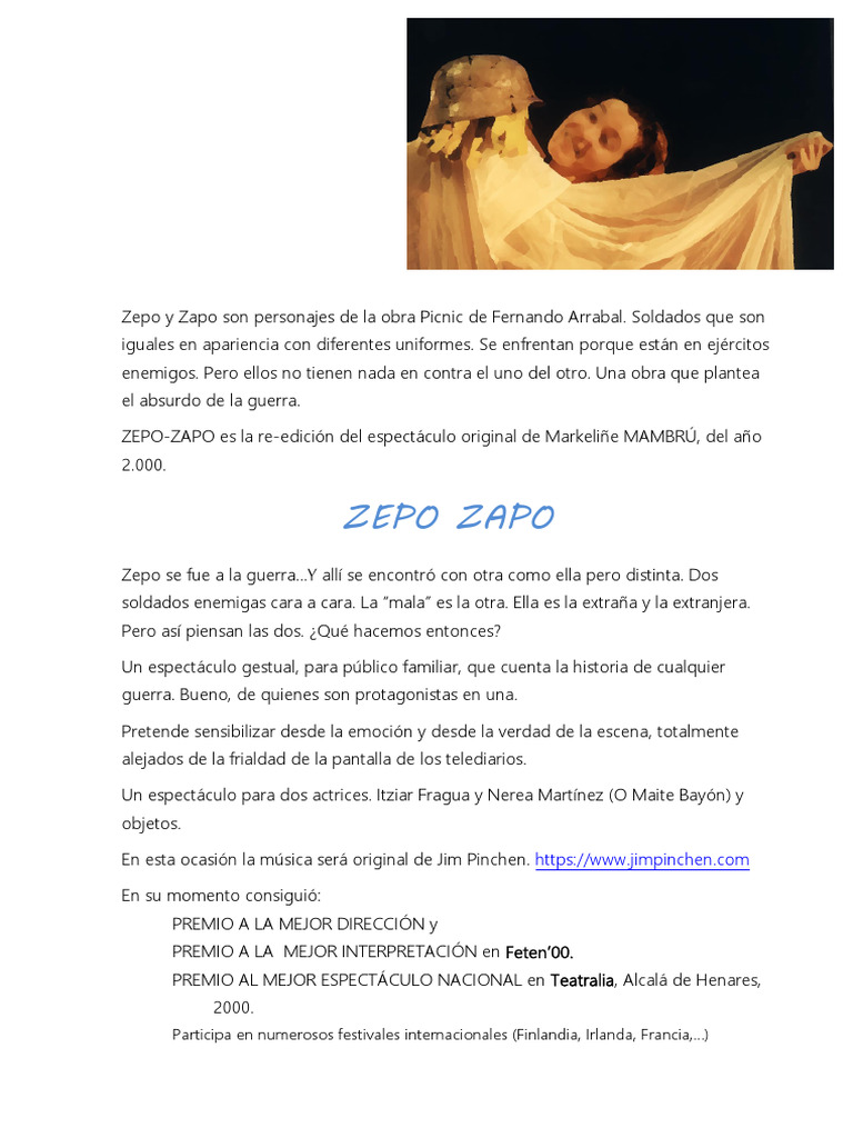 ZEPO ZAPO-Markeliñe - Eusk | PDF | España | País Vasco (Comunidad Autónoma)