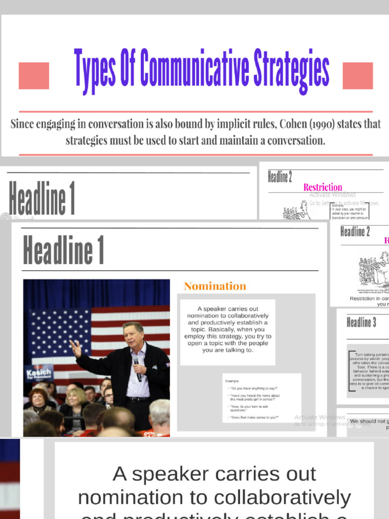 Communicative Strategies | PDF