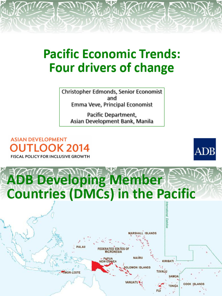 Pacific Economic Trends - ADB Pacific | PDF | Papua New Guinea | Economies
