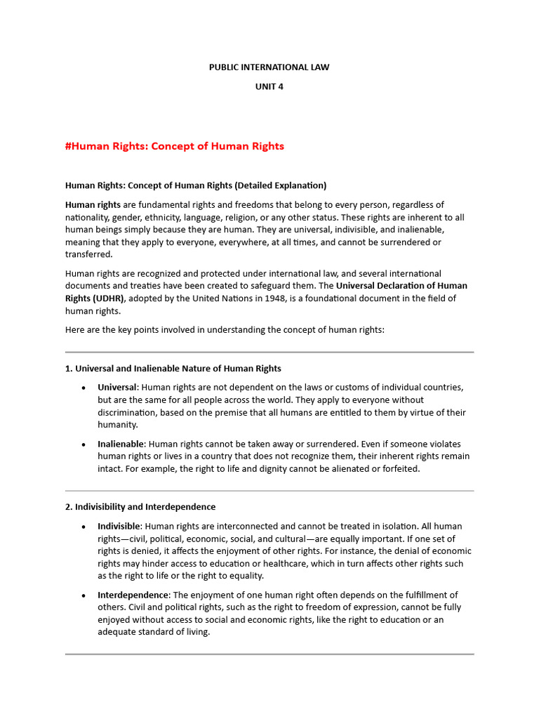 Understanding Human Rights Concepts | PDF | Human Rights ...