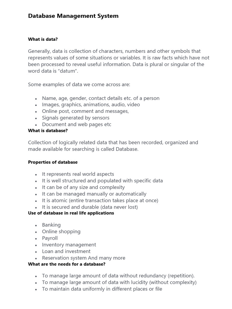 Understanding Database Management Systems | PDF | Relational Database ...