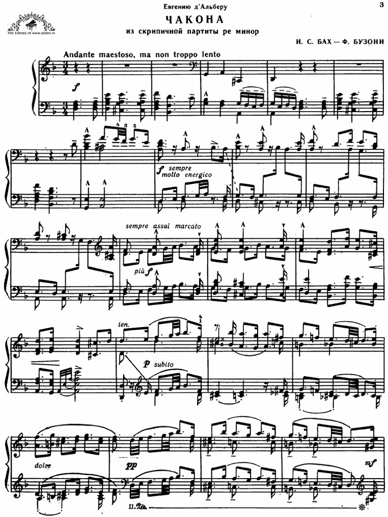 IMSLP05092-Bach Busoni Chaconne | PDF