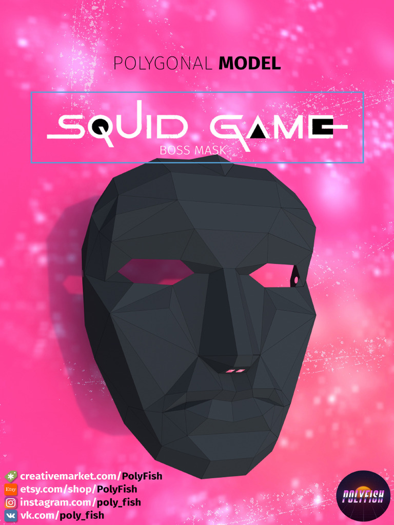 Squid Game Boss Mask | PDF