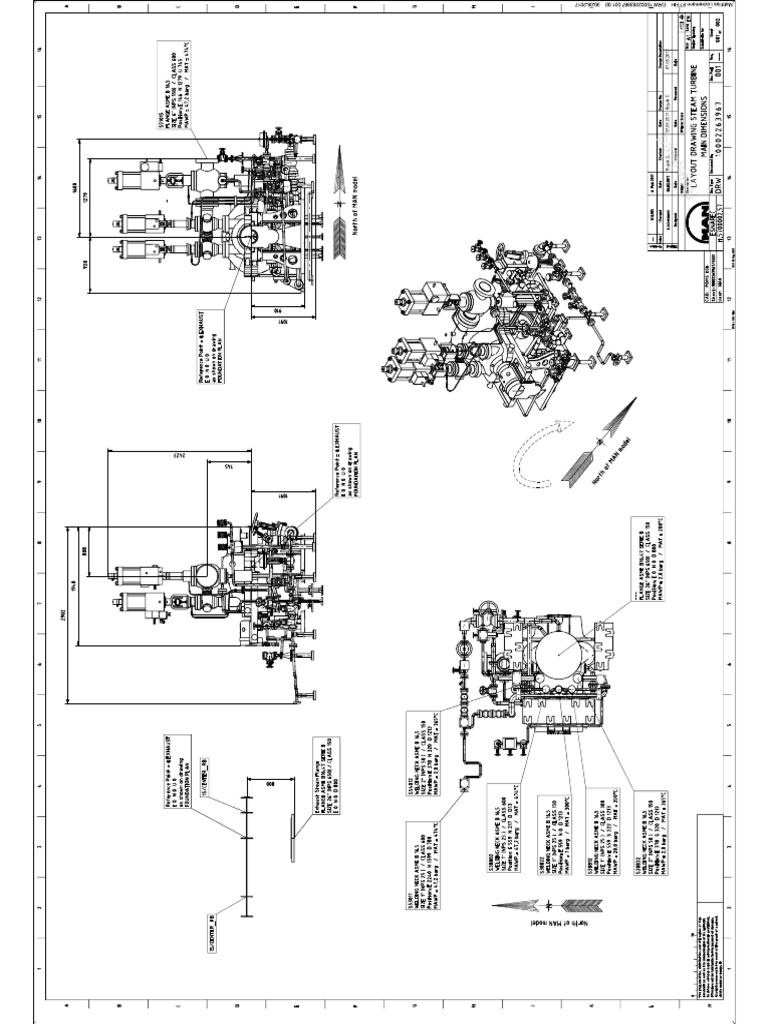 Typical GA Drawing Straight Condensing | PDF