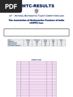 NMTC-2022 - Previous Year Question Papers For Class 7 and 8 | PDF ...