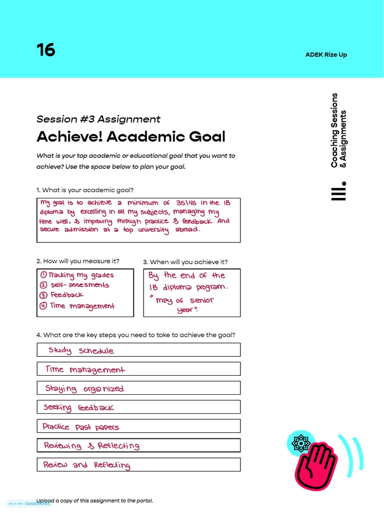 Homework 2 | PDF | Goal | Behavior Modification