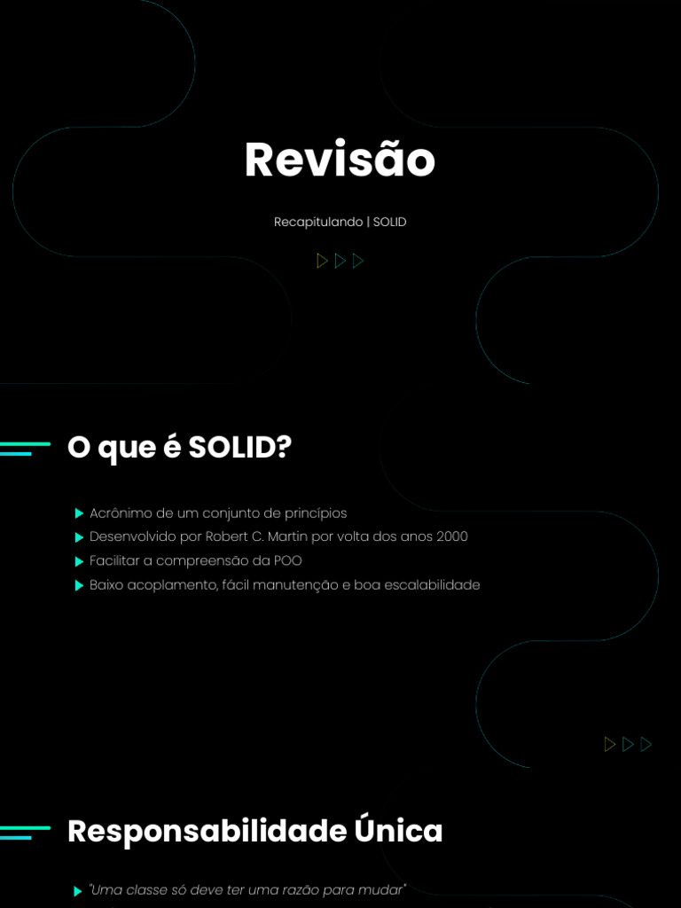 Solid Revisão+Desafio | PDF
