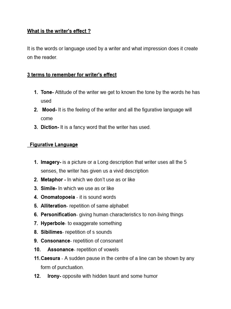 Writer's Effect | PDF | Linguistics | Human Communication