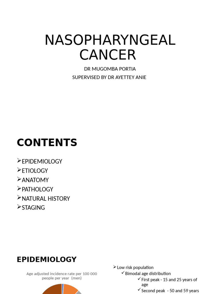Nasopharyngeal Cancer 1 | PDF | Neoplasms | Causes Of Death