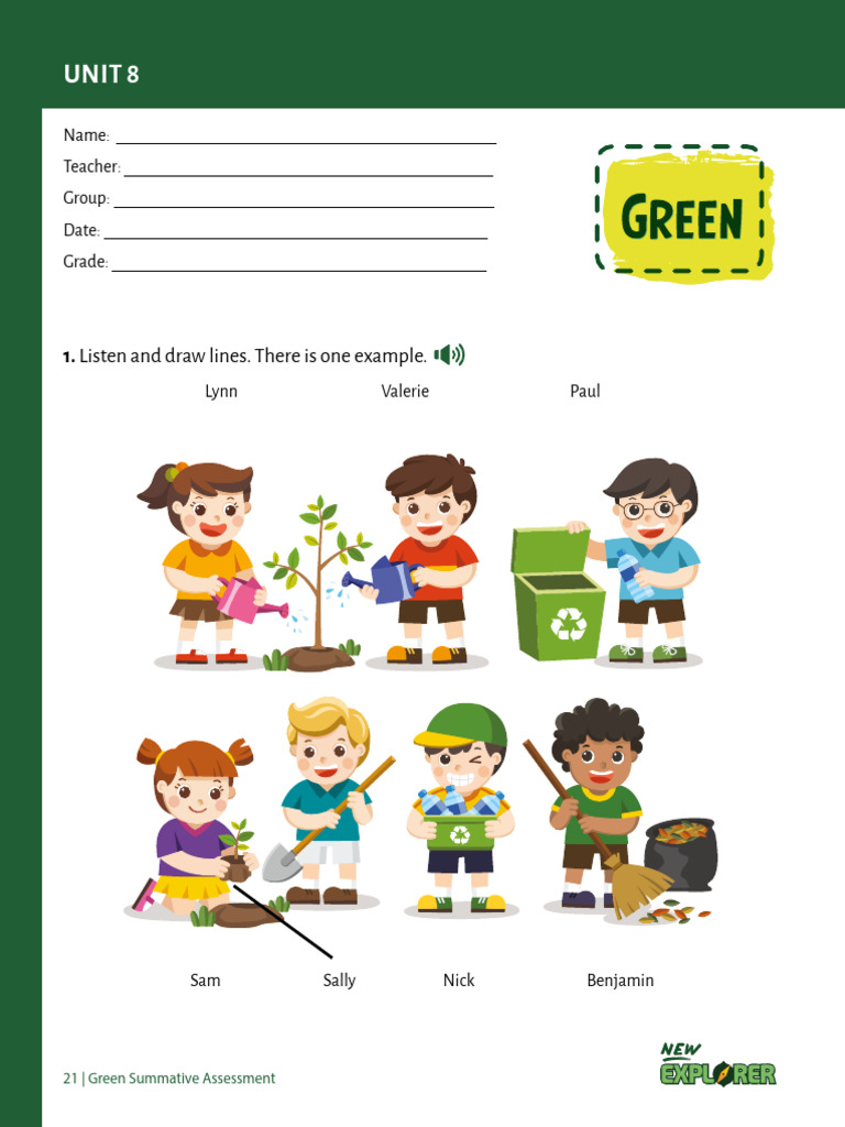 Green | Test Unit 8 | PDF