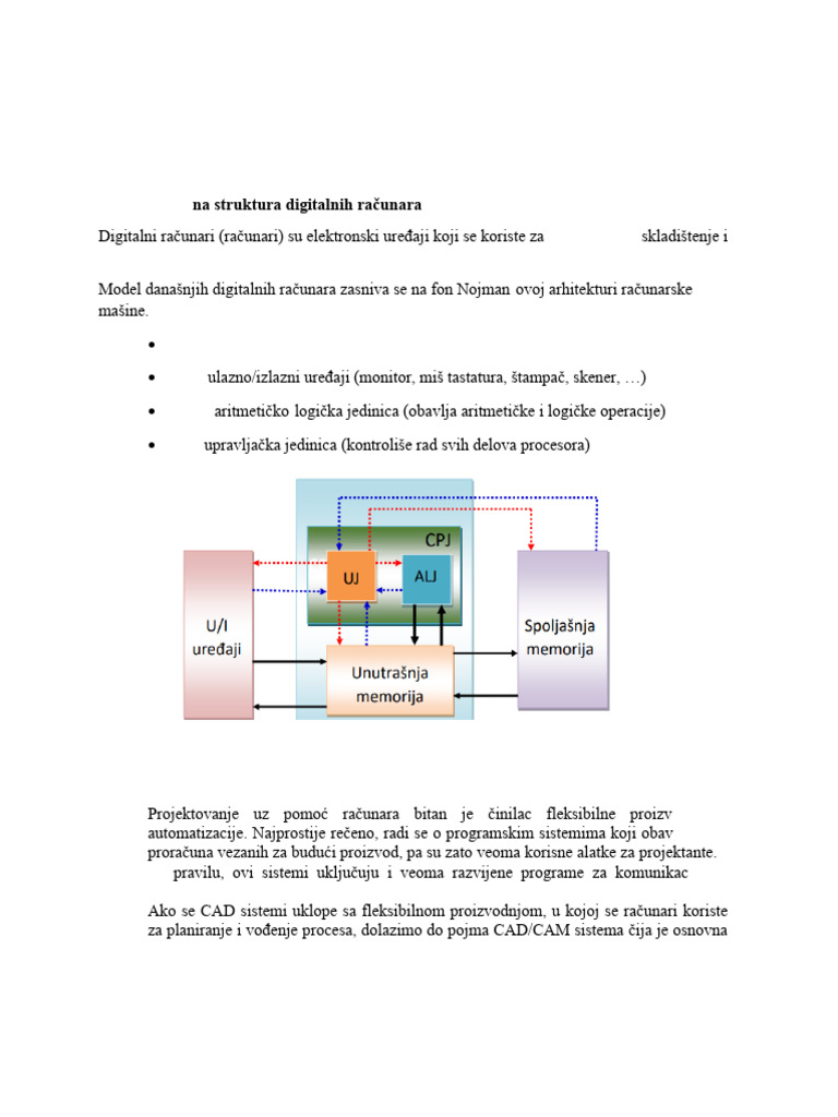 Automatizacija Proizvodnje I Fleksibilni Sistemi | PDF
