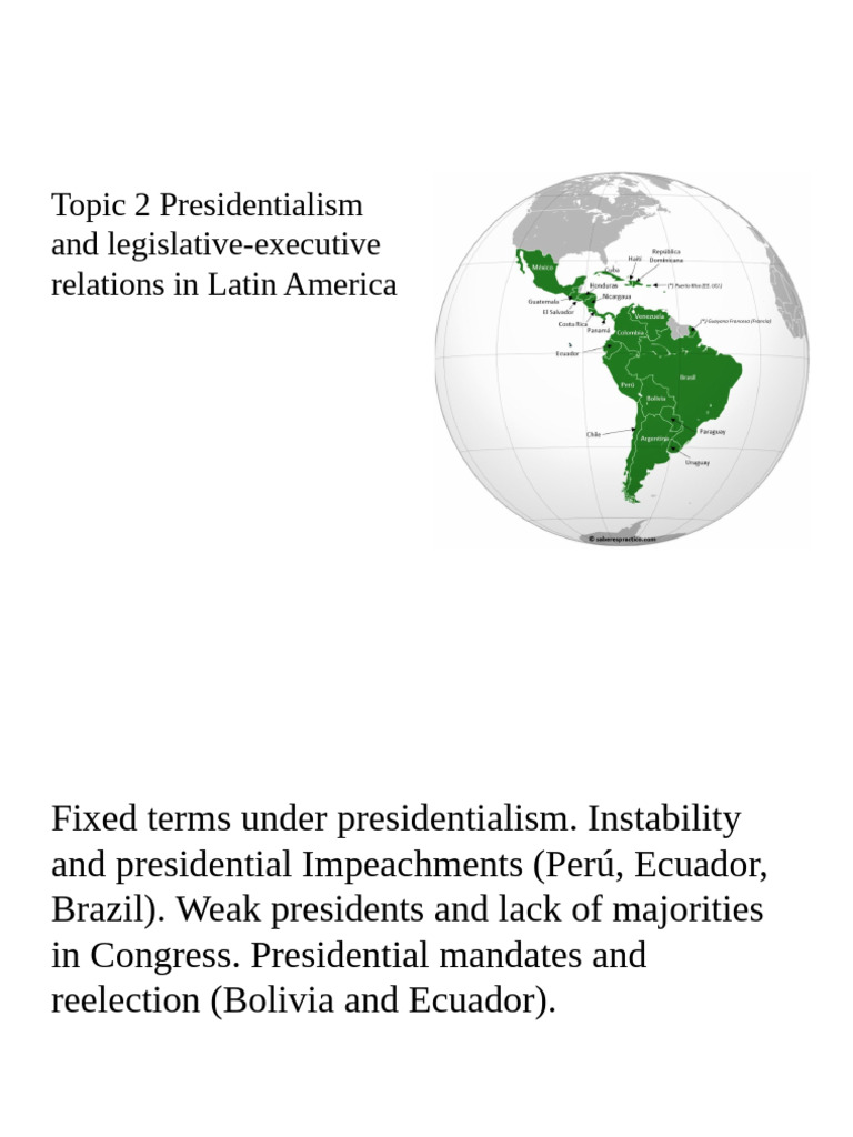 Latin American Political Elite | PDF | Impeachment | Government