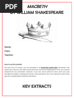 Annotation of Macbeth 1 | PDF | Macbeth