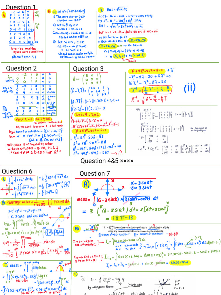 (3) Spring 2023 (Solution) | PDF