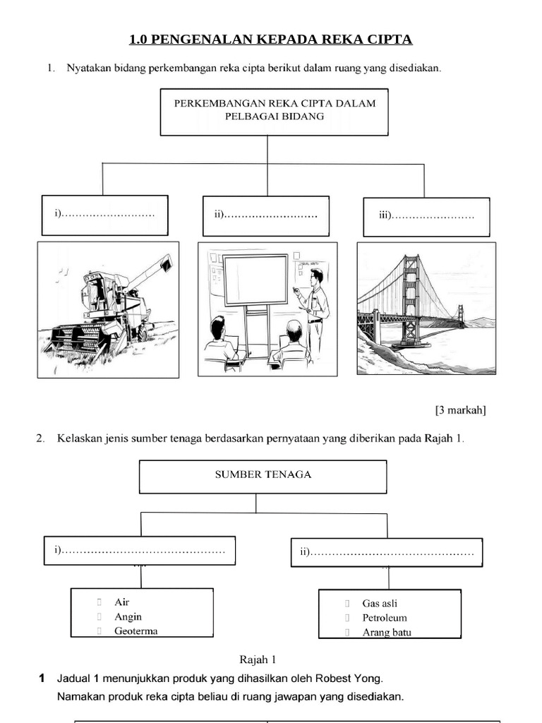 1.0 Pengenalan Reka Cipta | PDF