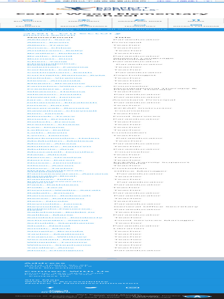 All Staff Directory Staff Directory | PDF