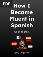 The Ultimate Spanish Study Guide | PDF | Learning | Spanish Language
