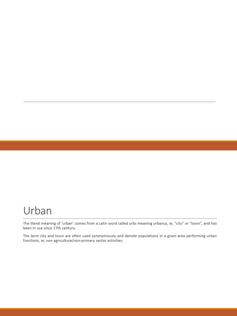 Urban Planning Module 3 | PDF | Suburb | Urban Sprawl