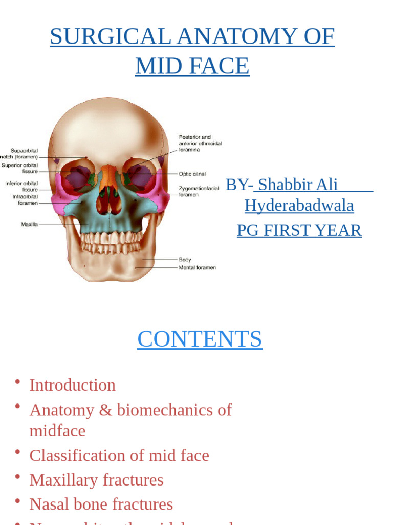 Midface Anatomy and Surgical Approaches | PDF | Human Nose | Face