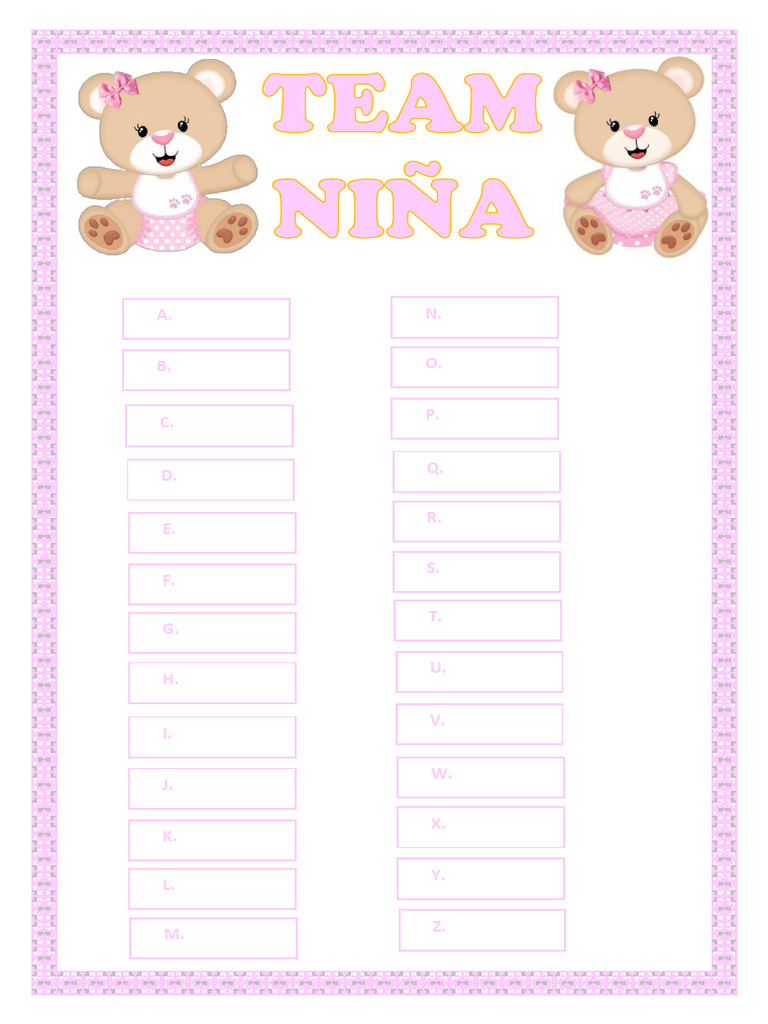 Team Niña | PDF