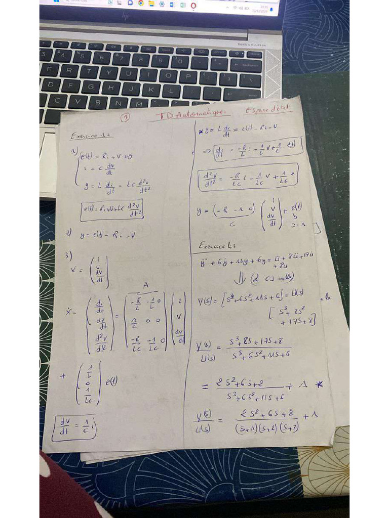 TD Espace Detat | PDF