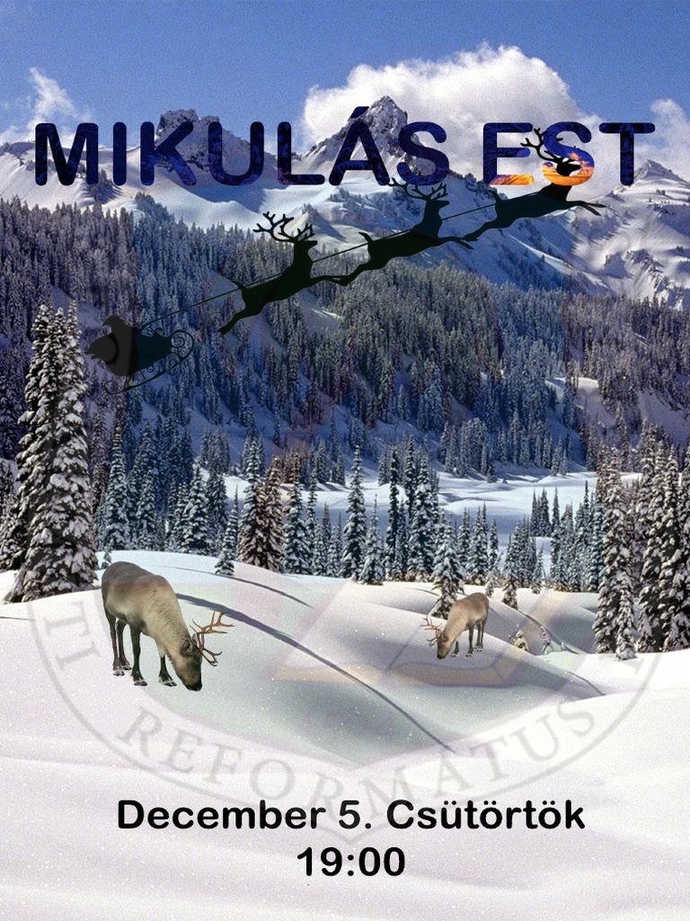 Mikulás Est Plakát 2 | PDF