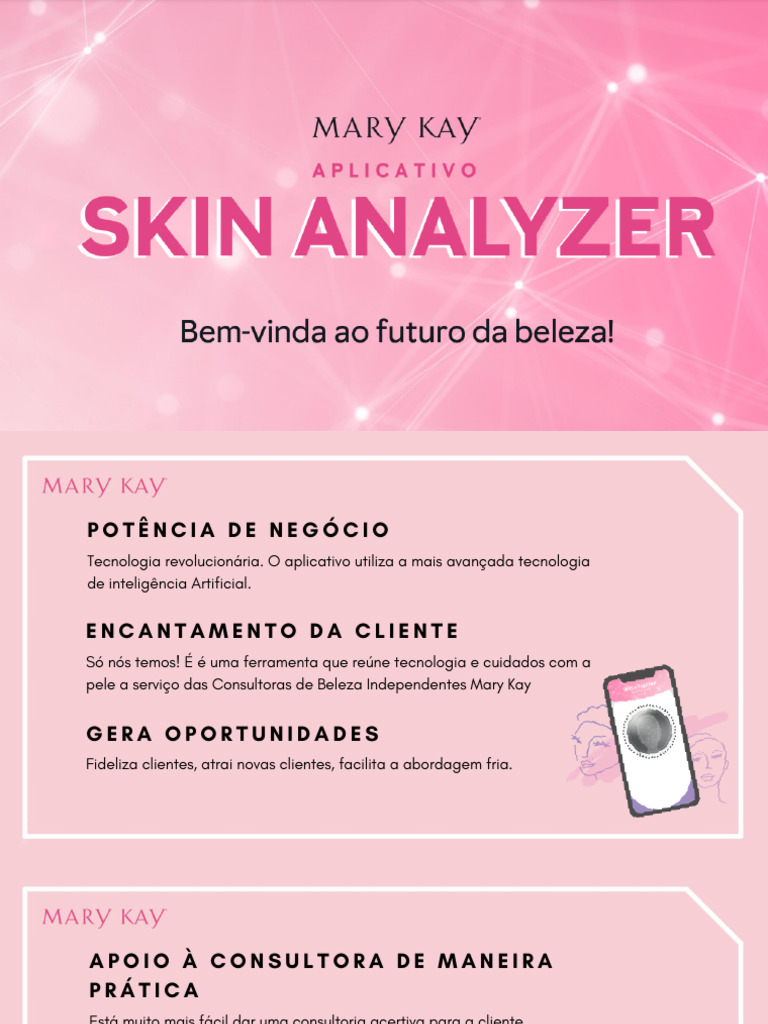App Skin Analyzer: Revolução Mary Kay | PDF