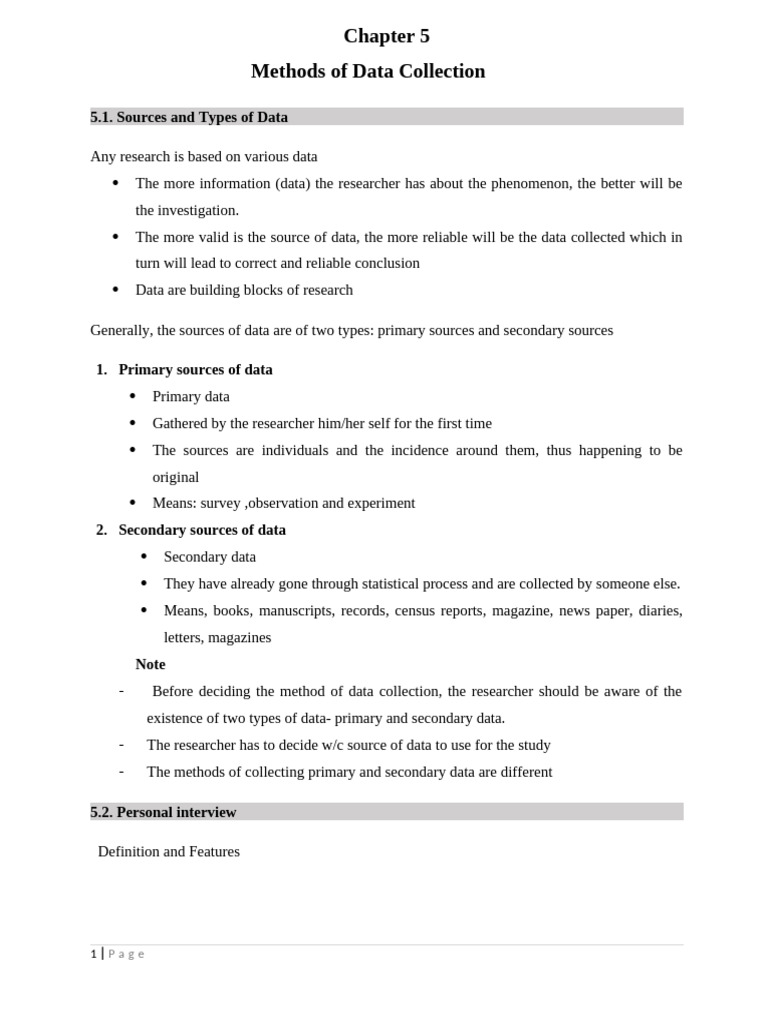 BRM-chapter 5 edited | PDF | Survey Methodology | Questionnaire