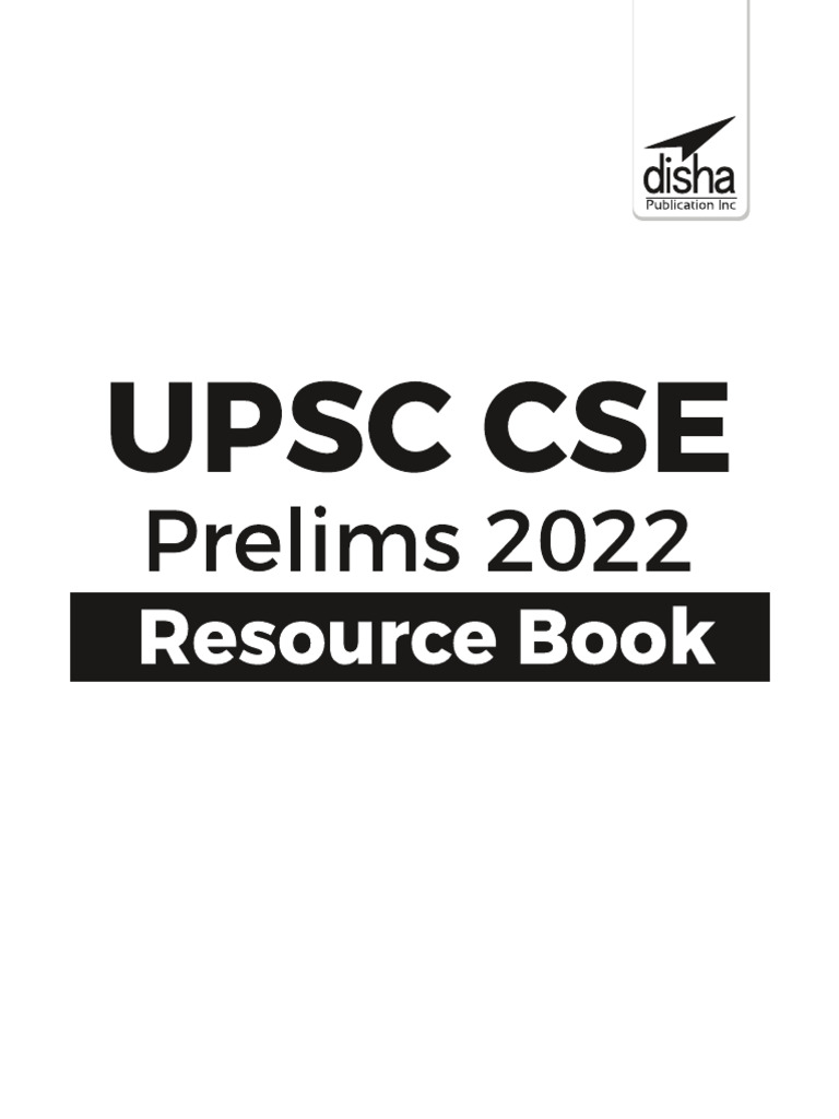 Your Free Download Is Ready Here (UPSC CSE Prelims 2022 Resource Book ...