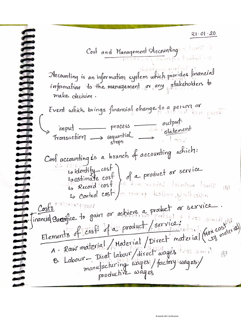 BBA Note - Dristy | PDF