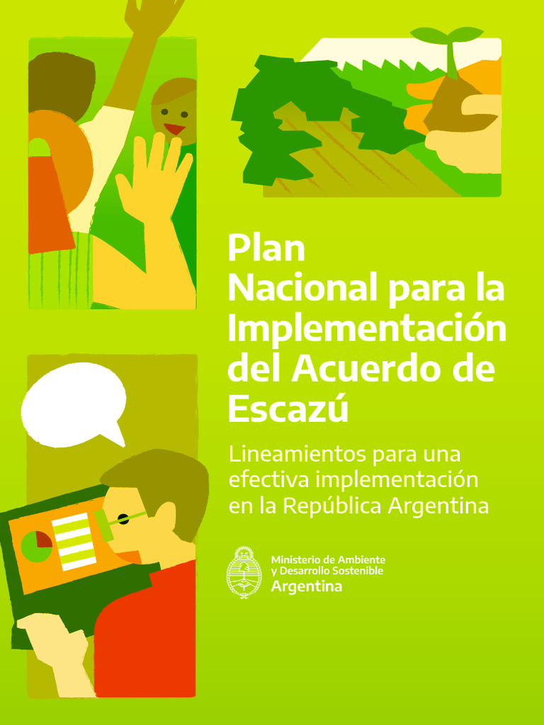 Plan Nacional - Acuerdo Escazú | PDF